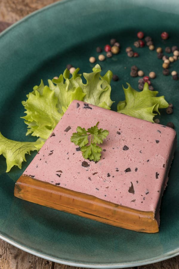 Homemade terrine stock image. Image of background, crostini - 258176277