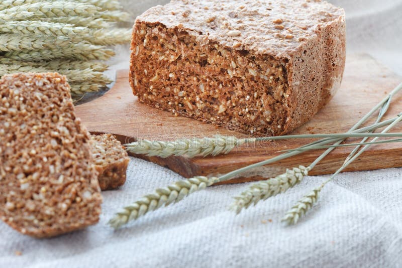 Homemade traditional bread stock photo. Image of macro - 27418690