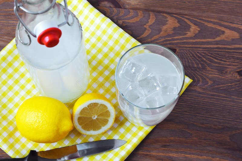 Homemade Traditional Lemonade. Stock Image - Image of natural, still ...