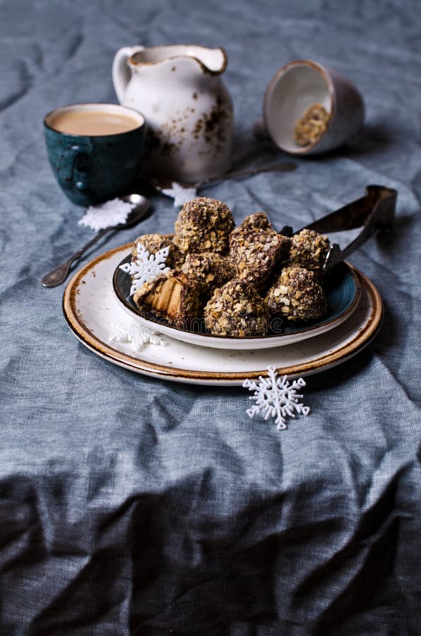 Homemade triangular candy stock photo. Image of pastry - 83382194