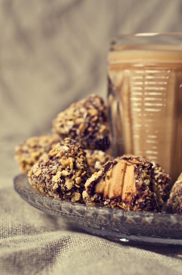 Homemade triangular candy stock photo. Image of gourmet - 83382496