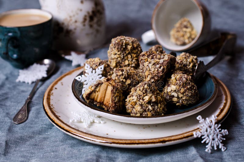 Homemade triangular candy stock image. Image of confectionery - 83384567