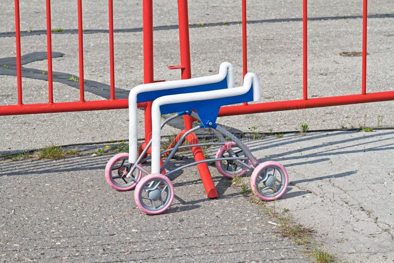 Trolley for Transporting Model Aircraft Stock Photo - Image of closeup ...