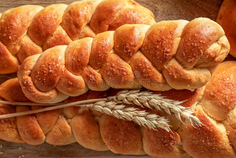 Homemade Variety of Breads Freshly Baked in Home Bakery Stock Image ...