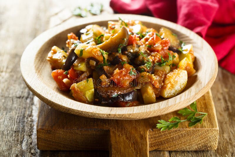 Homemade vegetable ragout stock photo. Image of casserole - 126939100