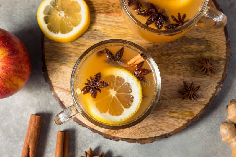 Homemade Wassail Mulled Apple Cider Stock Photo - Image of mulled ...