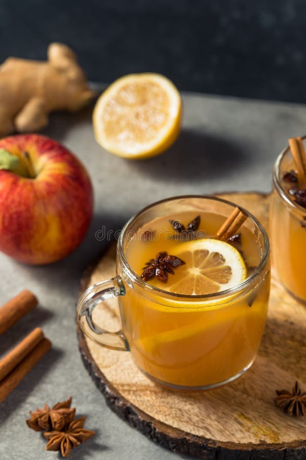 Homemade Wassail Mulled Apple Cider Stock Photo - Image of sweet ...