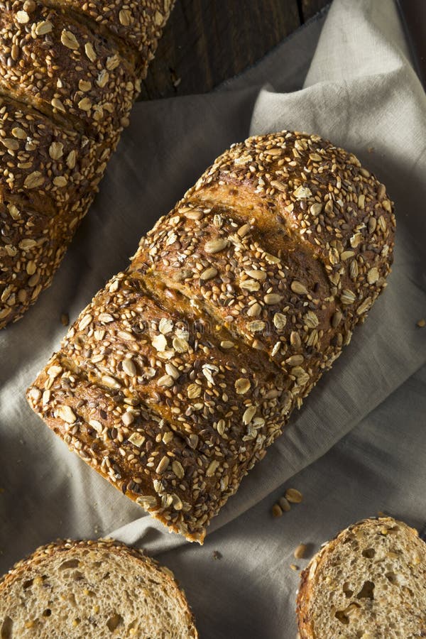 Homemade Whole Wheat Bread stock photo. Image of organic - 113817668