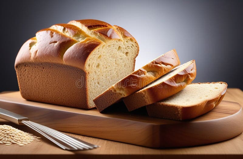 Homemade Yeast-free Cereal Bread Stock Illustration - Illustration of ...