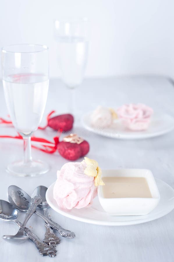 Homemade zefir stock image. Image of bowl, fresh, dessert - 52433759