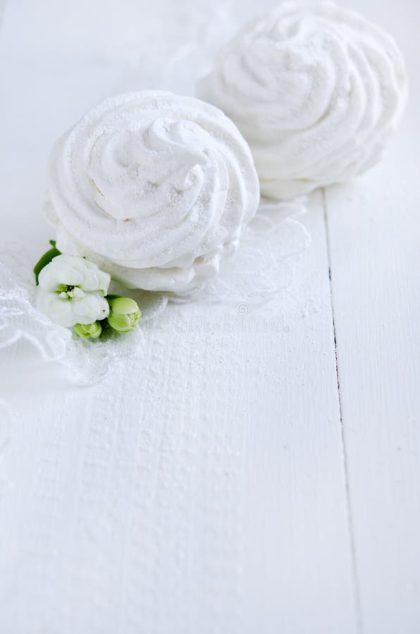 Homemade Zephyr, Russian Marshmallows Stock Photo - Image of cookie ...