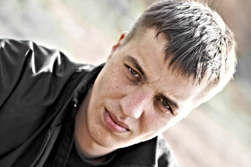 Homens da face imagem de stock. Imagem de preto, ocasional - 5144137