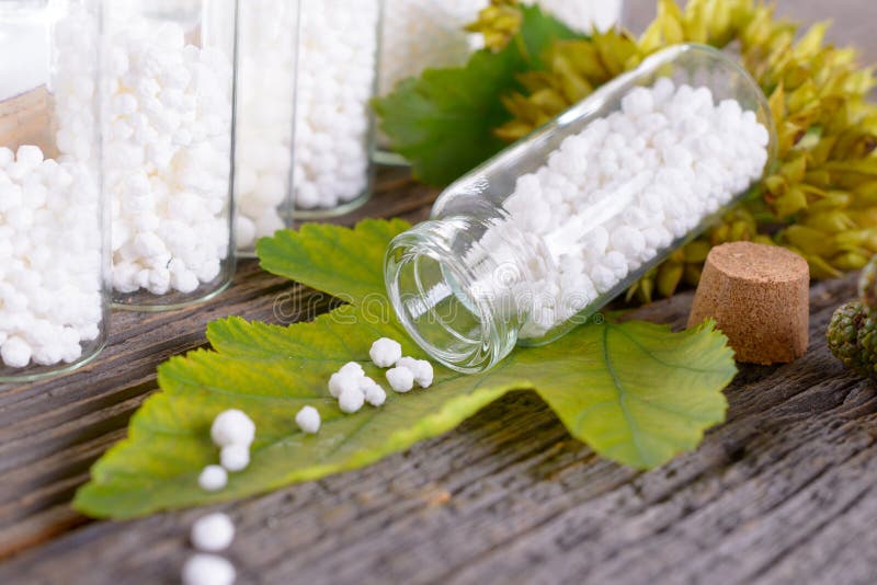 Homeopathic globules stock photo. Image of medicine, bottle - 47280188