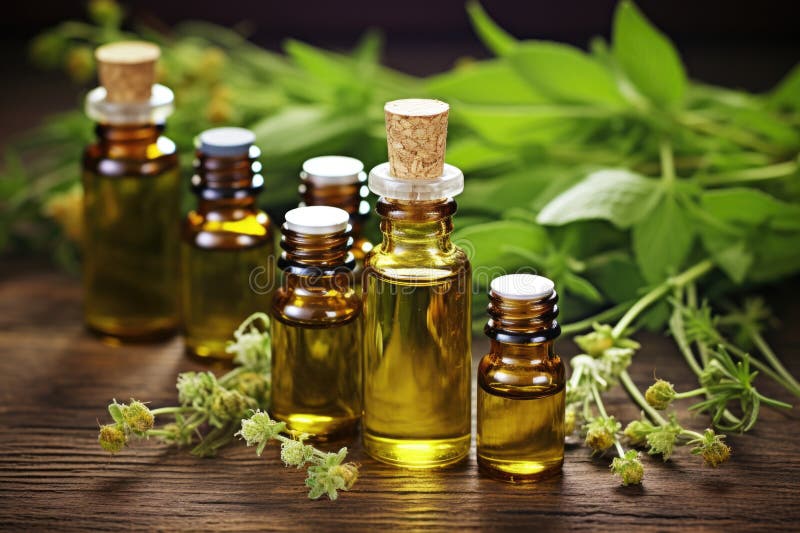 Homeopathic Remedies in Liquid Form in Dropper Bottles Stock Image ...