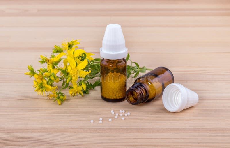Homeopathic remedy stock image. Image of leaves, blossom - 100471687