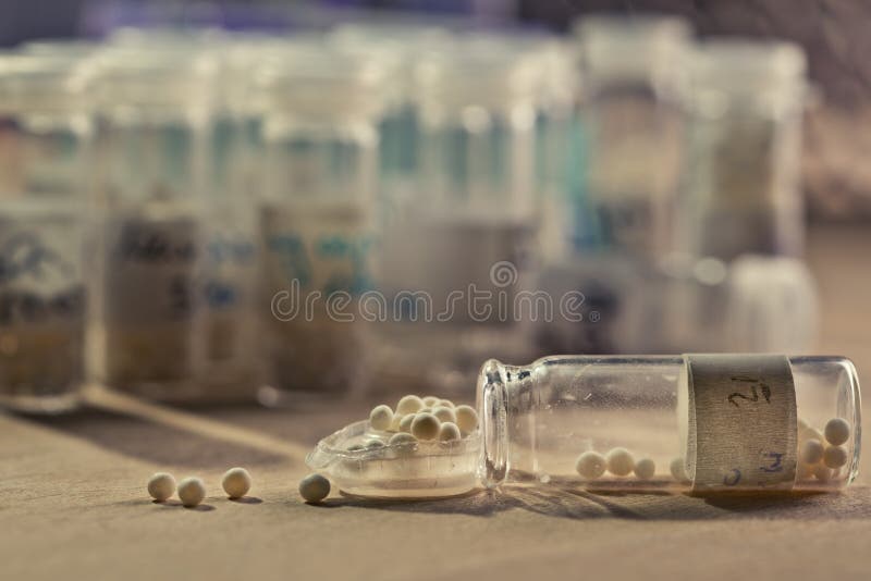 Homeopathy globules stock image. Image of medicament - 40539857