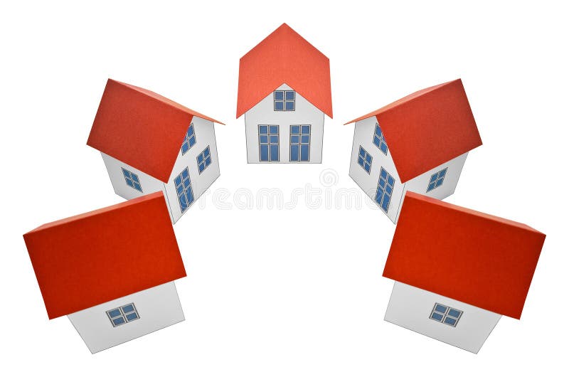 HOMEOWNER ASSOCIATION HOA - Concept with Group of Home Models Isolated ...