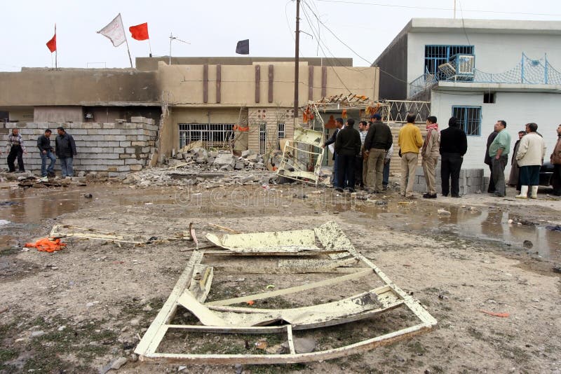 Homes Destroyed by Bombs editorial image. Image of kurdistan - 22128570