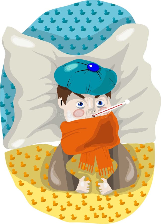 Homesick stock vector. Illustration of diseased, adult - 11565750