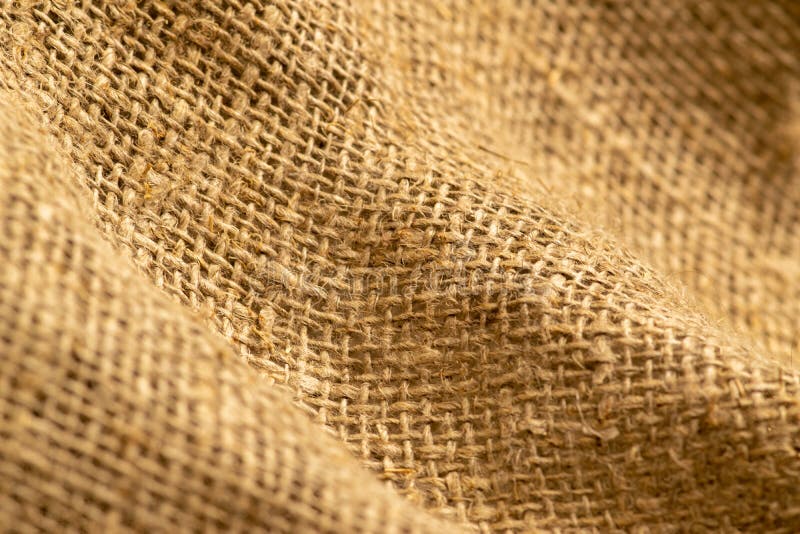 Homespun Fabric with a Rough Texture Surface Pattern. Close Up Stock ...