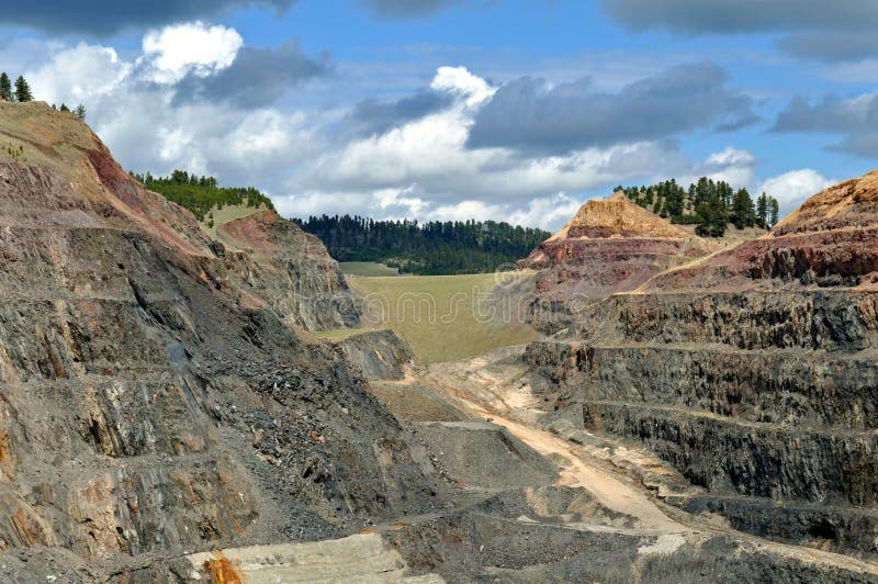 Homestake Mine stock image. Image of mining, outdoors - 16237139