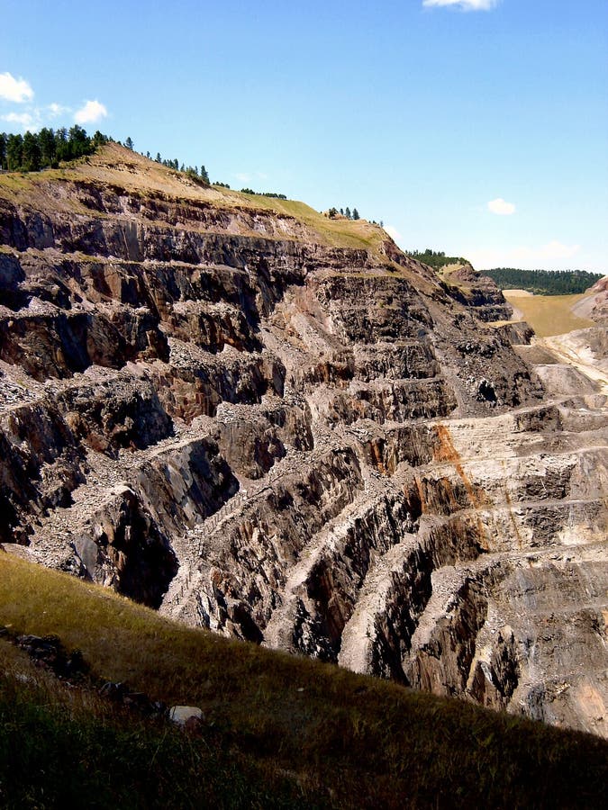 Homestake Mine Lead South Dakota Stock Image - Image of homestake, rock ...
