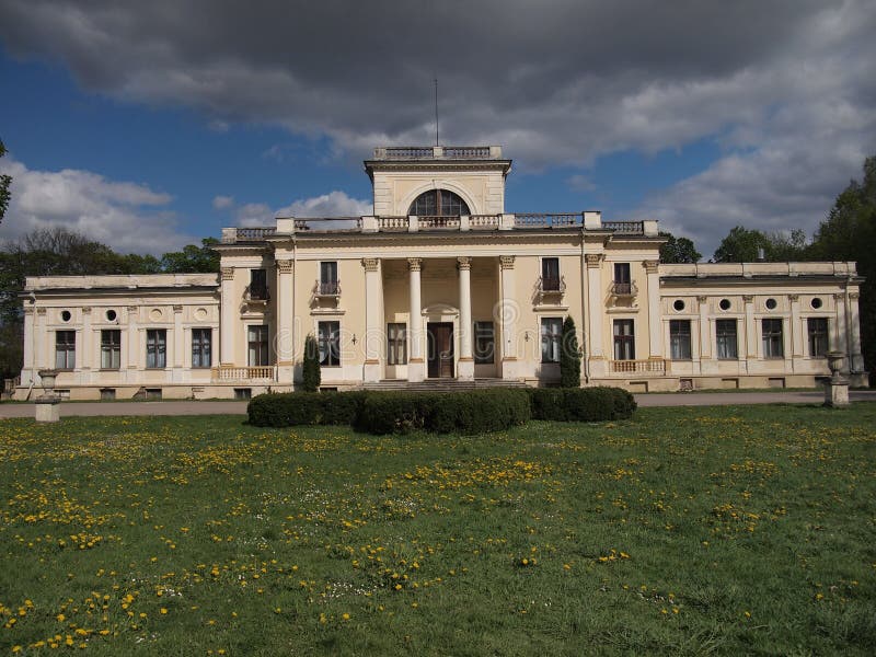 Homestead of the Traku Voke Manor (Vilnius, Lithuania) Stock Image ...