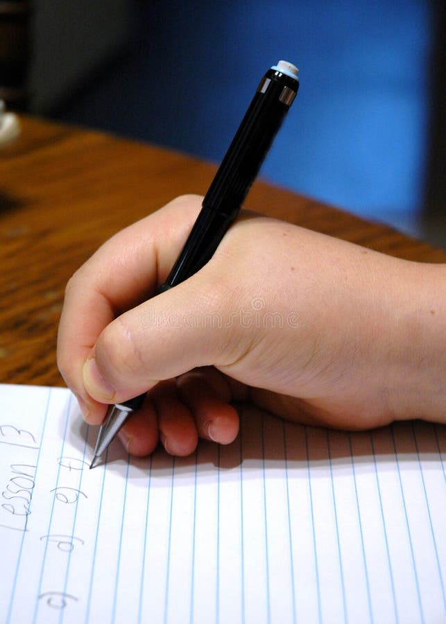 Homework stock image. Image of write, ruled, table, writing - 2933071