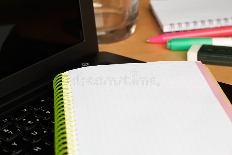 Seminar stock image. Image of homework, paper, computer - 1799045