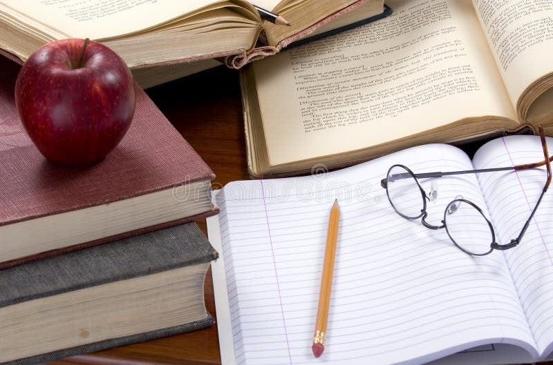 Open Notebook stock image. Image of message, space, list - 1682821