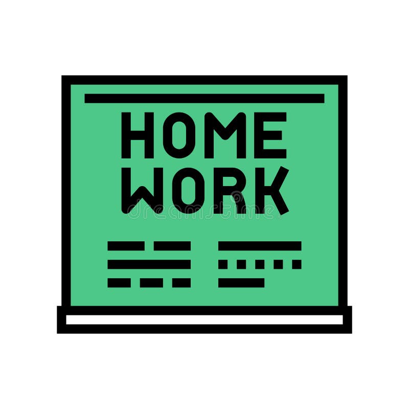 Homework Symbol Stock Illustrations – 6,006 Homework Symbol Stock ...