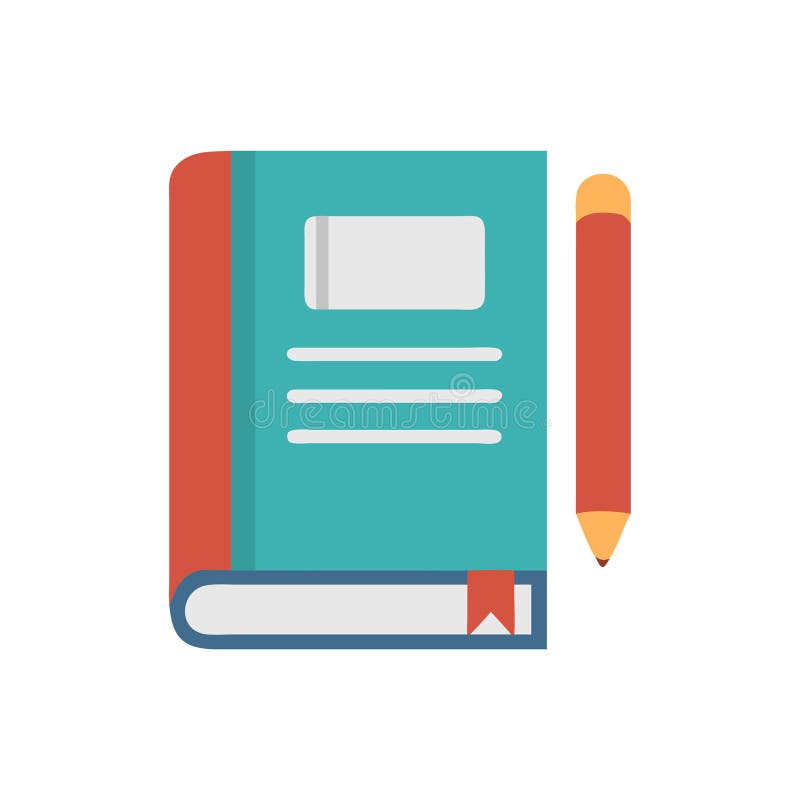 Homework Book Icon stock vector. Illustration of learning - 351937029