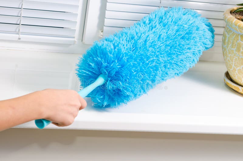 Homework clean the dust stock photo. Image of scrubbing - 36681508