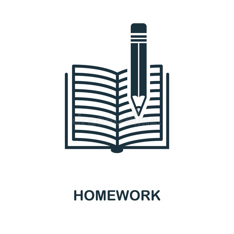 Homework Icon Set. Four Elements in Diferent Styles from School Icons ...