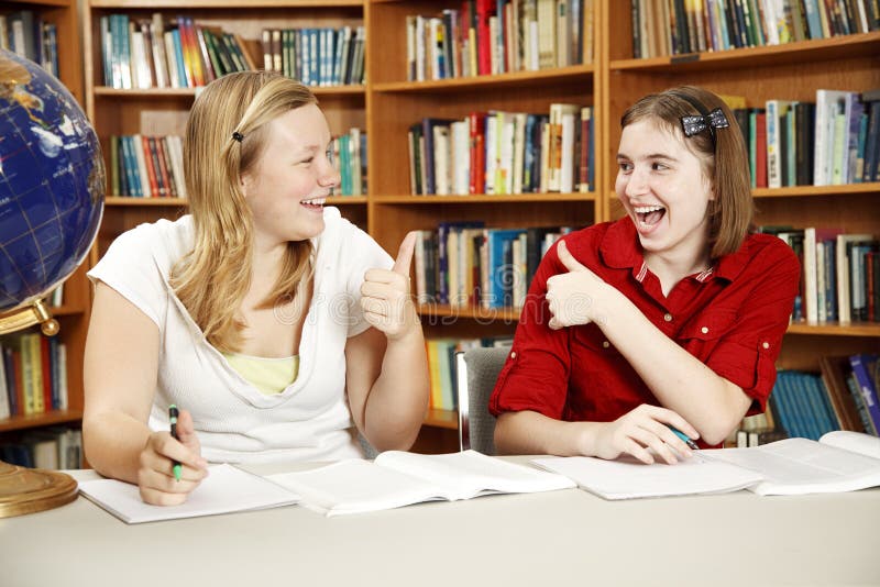 Teen Doing Homework stock image. Image of child, adolescents - 150857