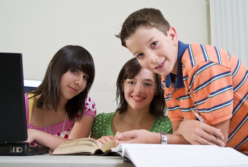 Homework Time stock photo. Image of helpful, studying - 5852474