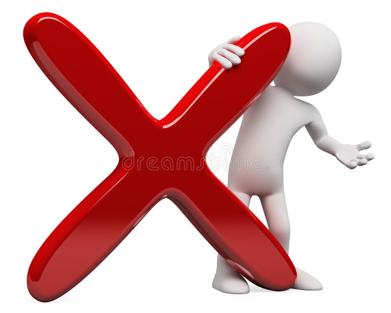 Signe De Croix-Rouge Pour Des Sites Web Symbole Faux D'isolement Sur L ...