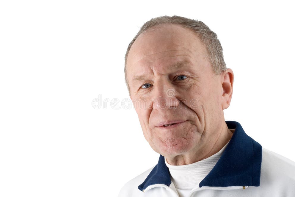 Homme aîné image stock. Image du sport, blanc, vieux, âge - 2477945