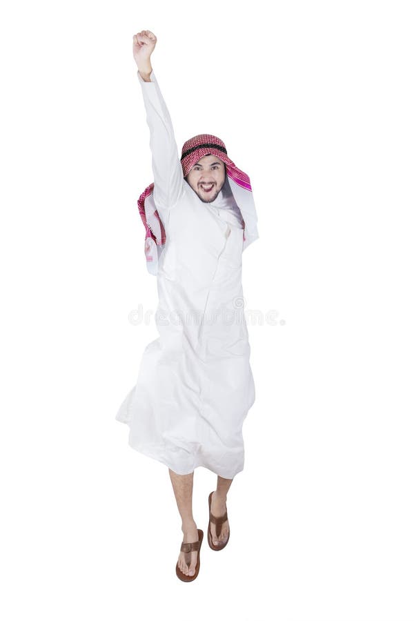 La Personne Arabe Tire Le Drapeau De L'Arabie Saoudite Image stock ...