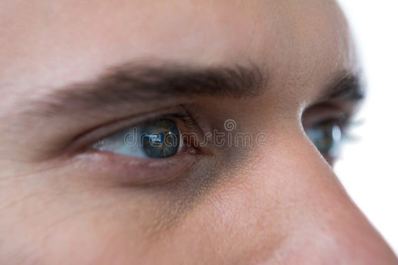 Homme avec les yeux verts photo stock. Image du masculin - 84077016