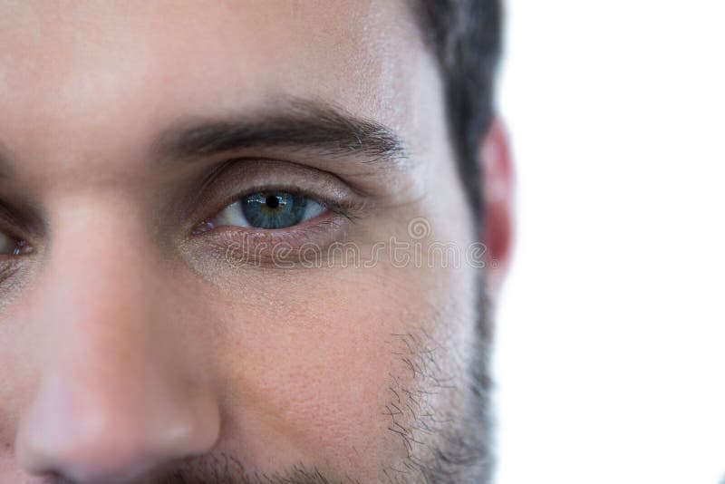 Homme avec les yeux verts photo stock. Image du attrayant - 84076740