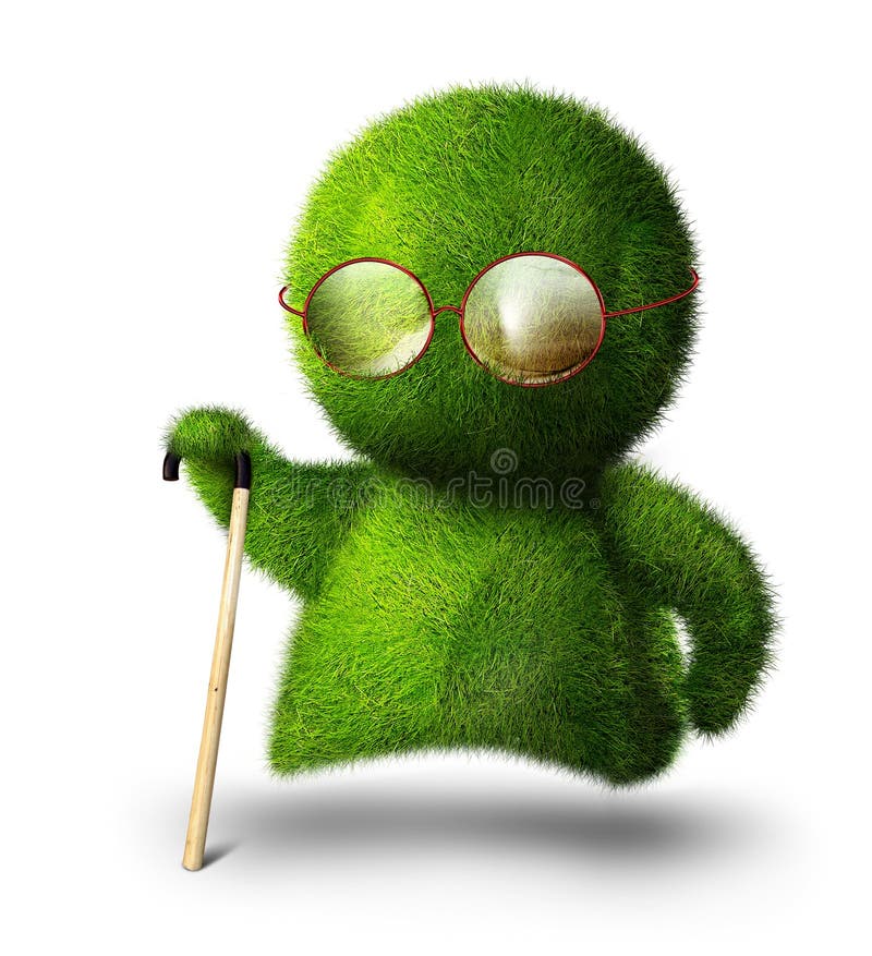 Homme 3D borgne illustration stock. Illustration du humain - 25069053