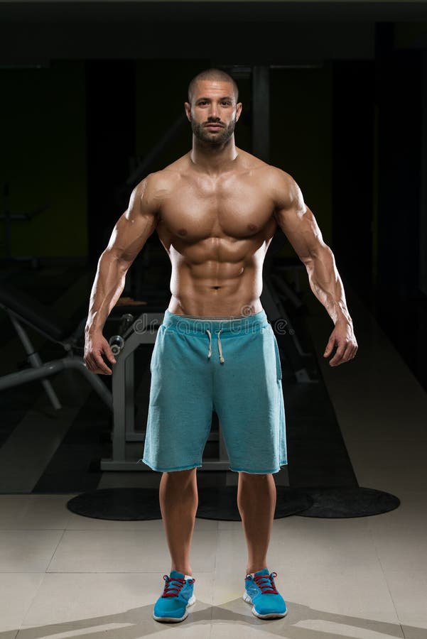 Position De Bodybuilder Photo Stock Image Du Fuselage 36992694