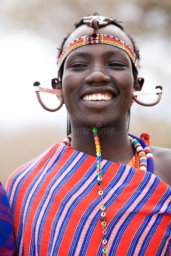 Homme de masai photographie éditorial. Image du faune - 21722022