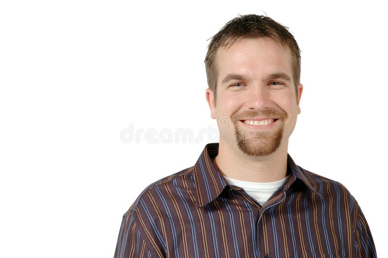 Homme de sourire photo stock. Image du affaires, something - 627348