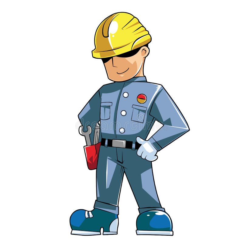 Homme maniable illustration stock. Illustration du entrepreneur - 24449521