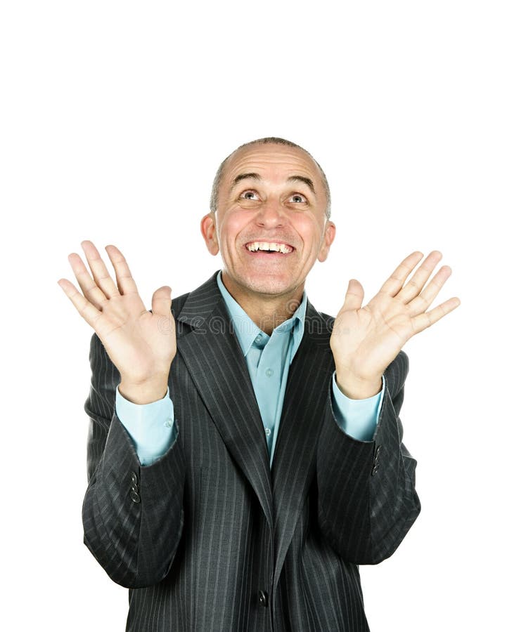 Homme Recherchant Dans La Stupéfaction Image stock - Image du bonheur ...