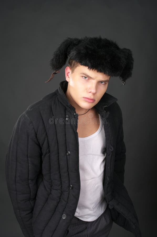 Homme russe photo stock. Image du lifestyle, mode, type - 12317068