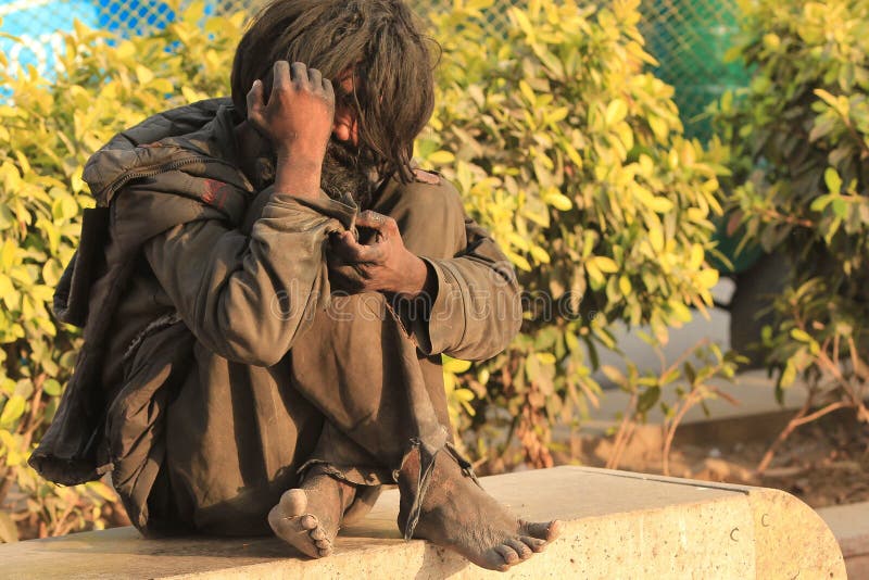 Homme sans foyer image éditorial. Image du adulte, ethnicité - 41168390