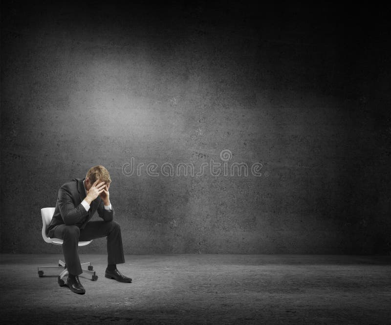 Hommes tristes image stock. Image du présidence, créateur - 32142449